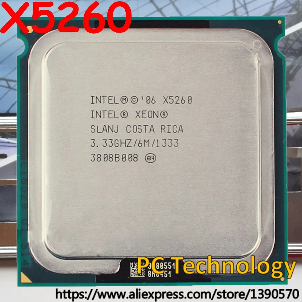 Original Socket 771 Intel Xeon X5260 Processor 3.33GHz /1333MHz / 6MB ...