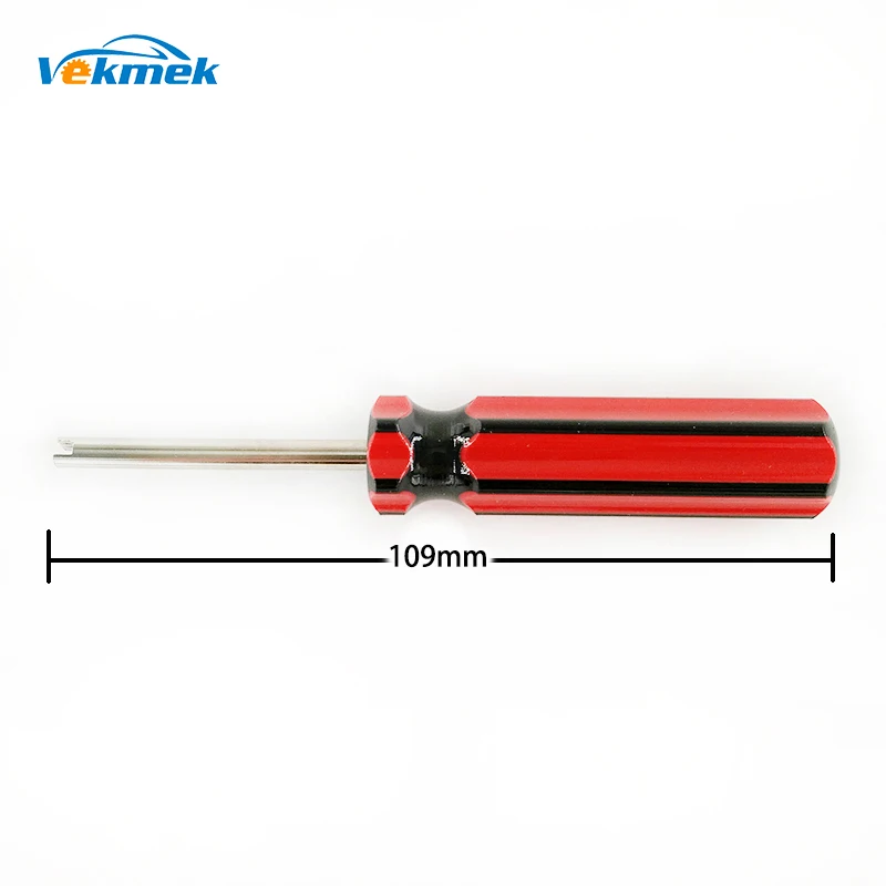 1 Set Tire Valve Service Kit 4 Valve Cores 4 Valve Caps 1 Valve Stem ...
