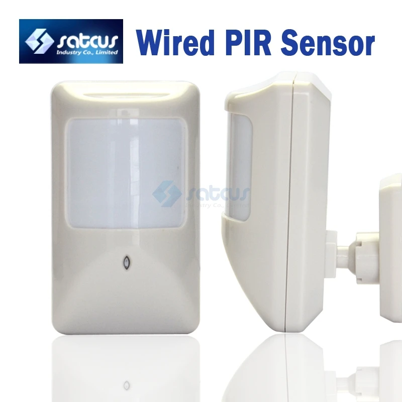 Wired Pir Motion Detector Sensor For Home Gsm Alarm System Security ...