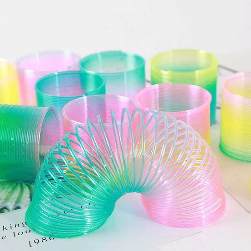 Plastic Rainbow Ring