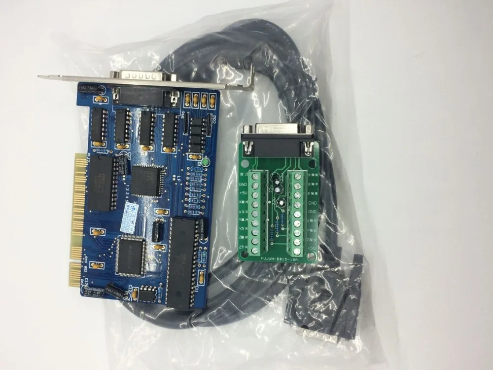 DIY 3 axis CNC Router PCI NC Studio Card Controller Control System ...
