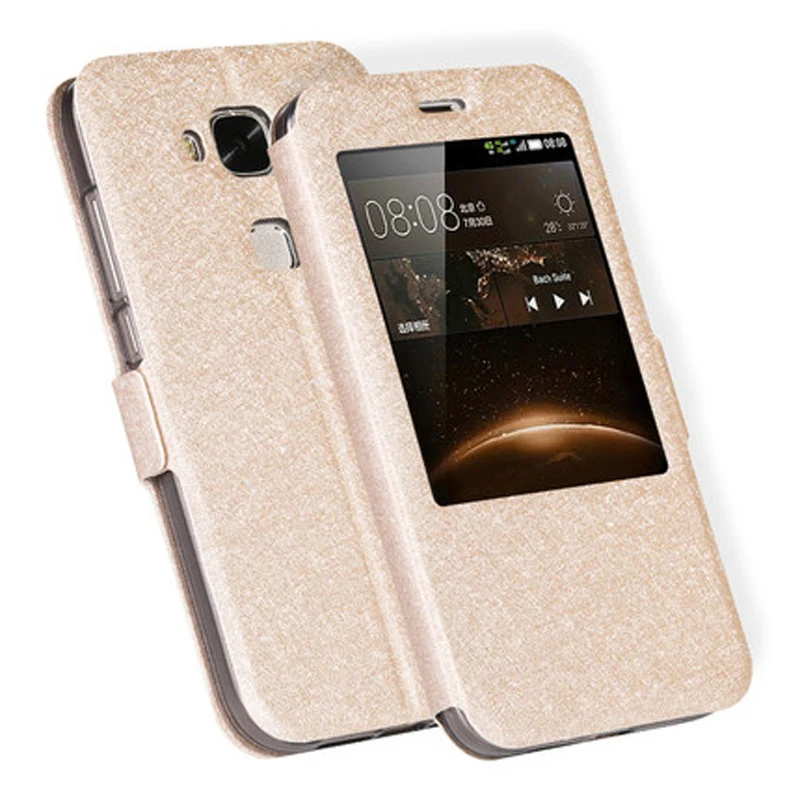 5-5-For-Huawei-G8-Rio-case-back-cover-Open-window-PU-Leather-Case-For ...