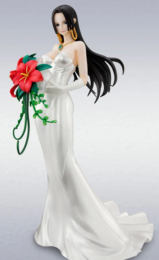 Hot Sale One Piece Boa Hancock Wedding Dress Figure C0397 In Action And Toy Figures From Toys