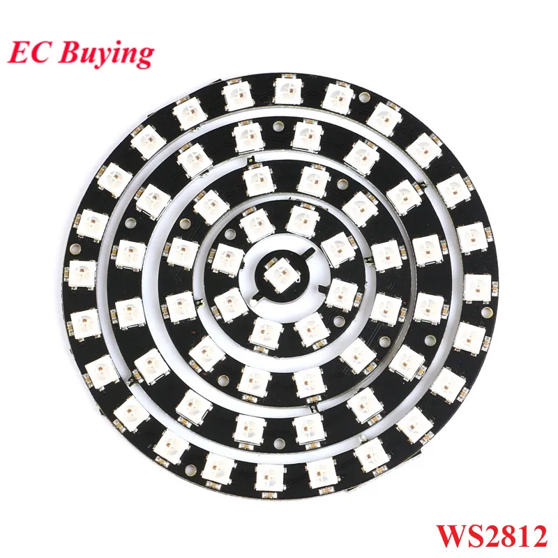 WS2812 module 8 Bit/12 Bit/16 Bit/ 24 64 Bit 5050 RGB LED full color ...