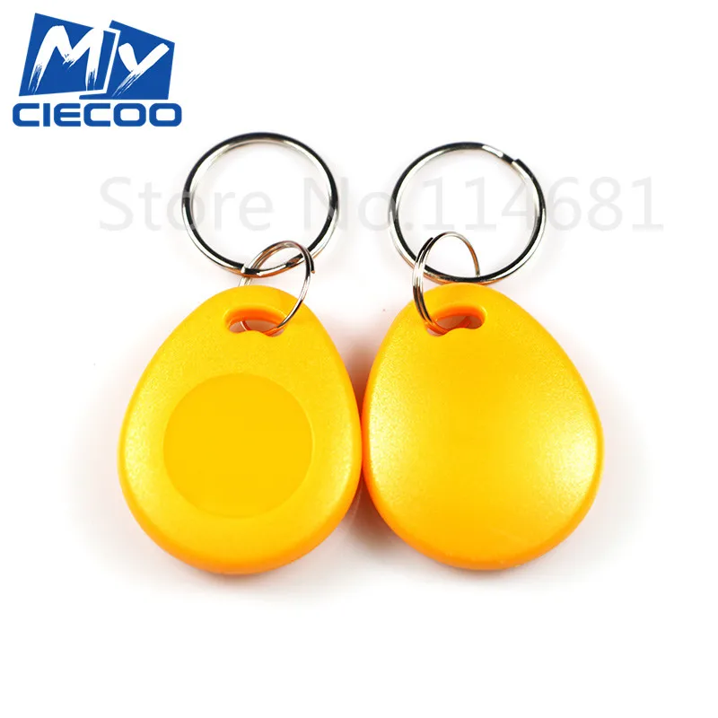 125KHz RFID Writable Keyfobs T5577 keychain rewritable readable and ...