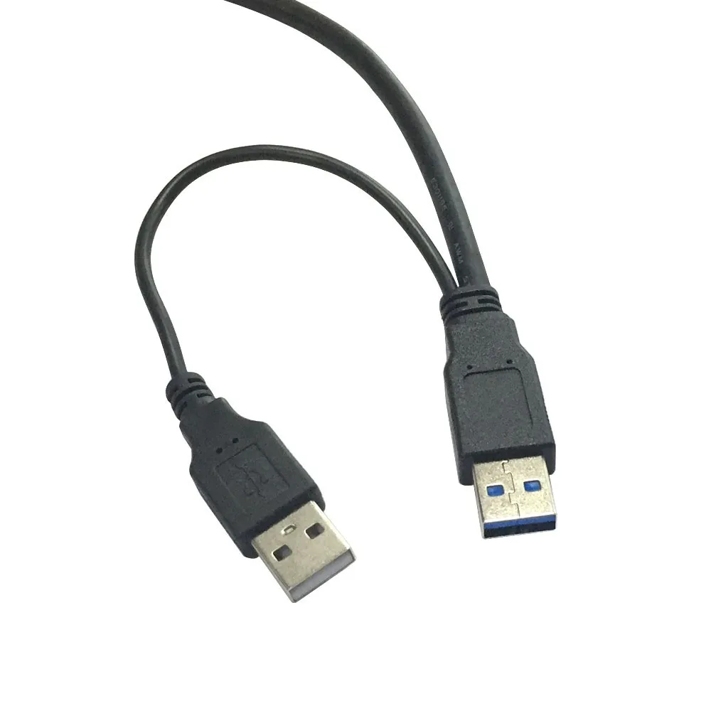 USB 3.0 Male to Micro USB 3 Y Cable with Extra usb Power USB3.0 Male to ...