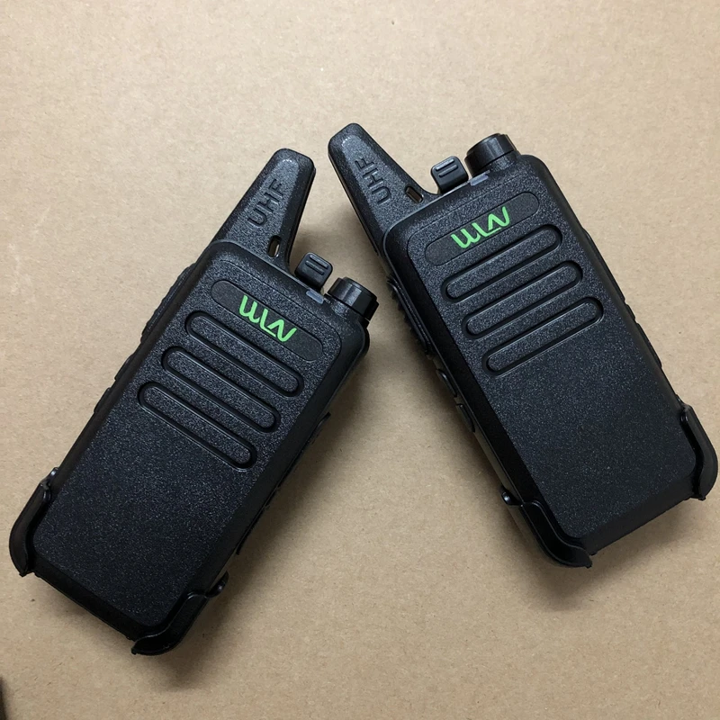 6pcs WLN kd c1 two way radio 2 mini size walkie talkie with program ...