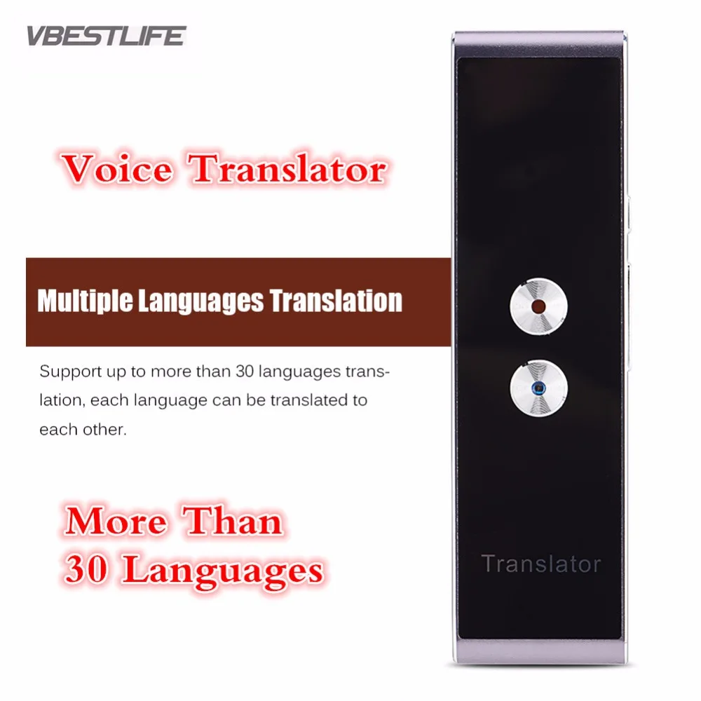 Intelligent Language Translator Bluetooth Portable Translator Real time ...