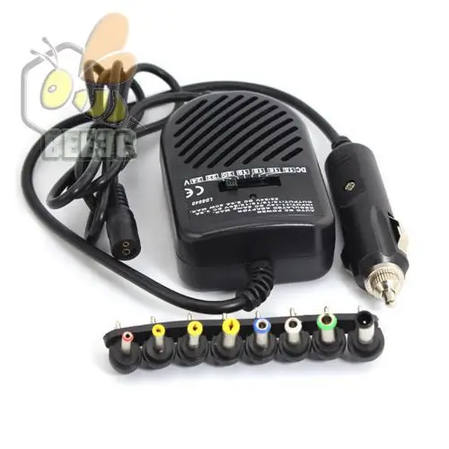 Universal-80W-Laptop-Car-Charger-Adapter-Power-Supply-For-Lenovo ...