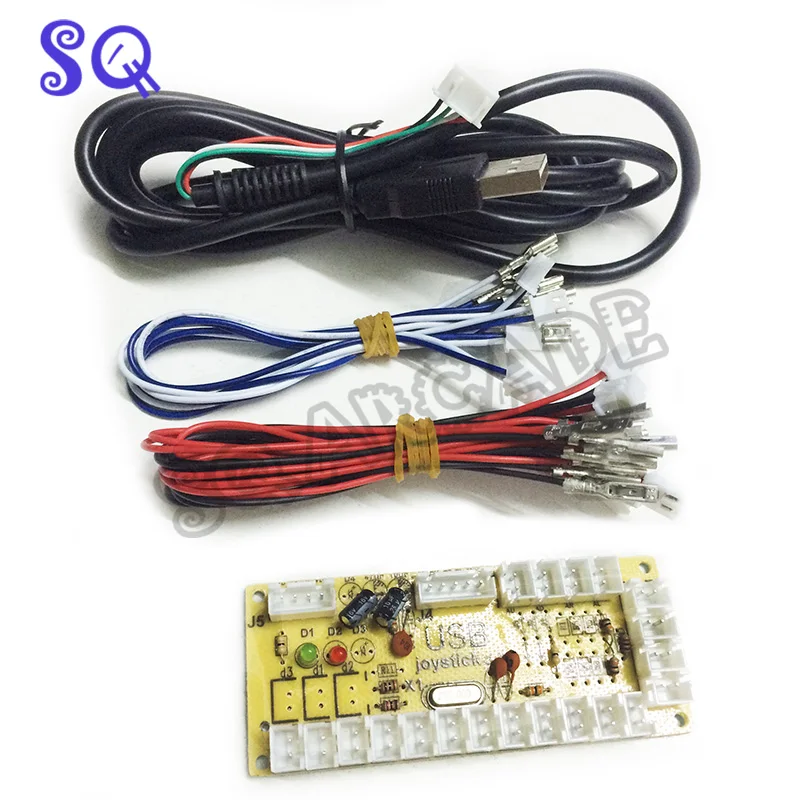 Usb Encoder Zero Delay For Arcade Joystick & Buttons - PC To Sanwa 5 ...