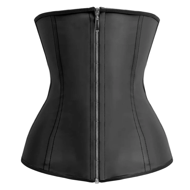 Woman Girdle Cincher Trainer Zipper Corset Zip Waist Trainer Corsets Bustiers High Compression