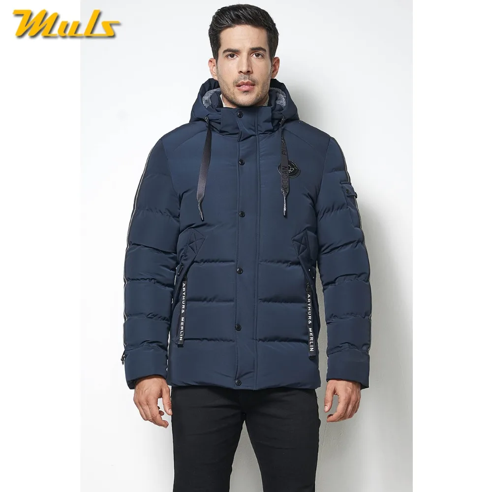MuLS 5XL 40 'C Winter Warm Men Long Jackets Coats Wind Resistant Autumn ...