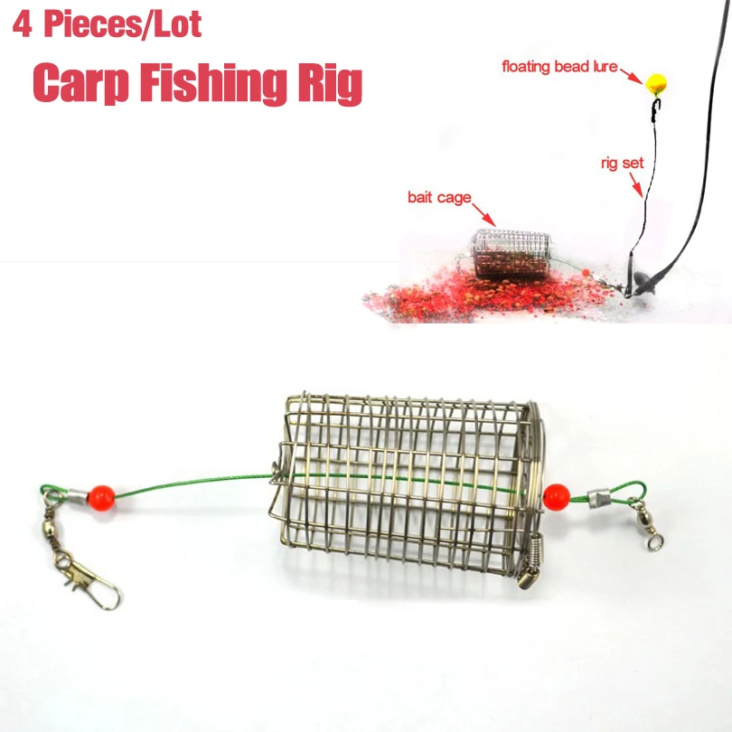 MNFT-New-4-Pieces-Lot-54mm-37mm-Multiple-Function-Carp-Fishing-Bait ...