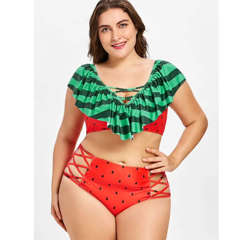 Buy 2018 Fruit Watermelon Swimsuit Women Sexy Fruits