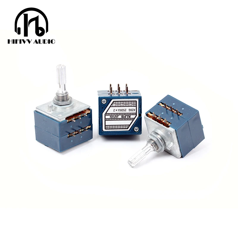 Original JAPAN ALPS 27 type potentiometer Volume switch 250K for HIFI ...