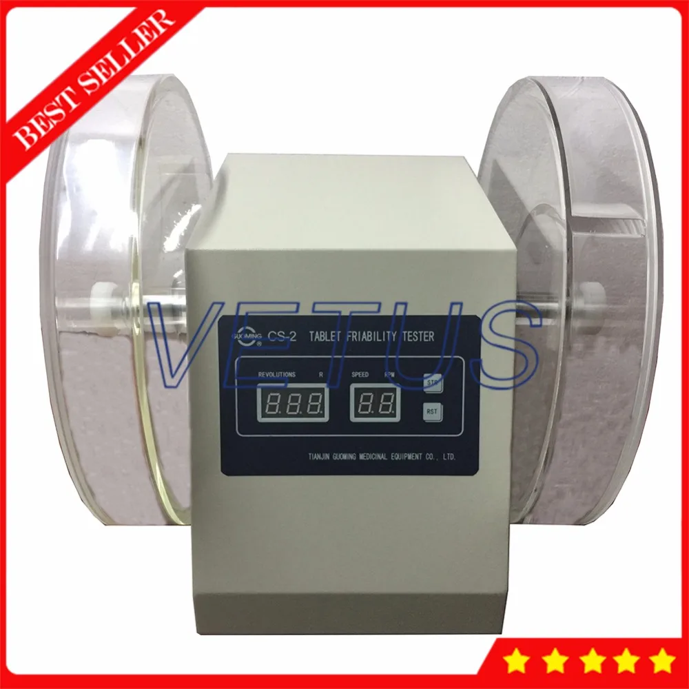 Tablet Friability Tester Meter Analysing Instrument Cs-2 Automatic ...