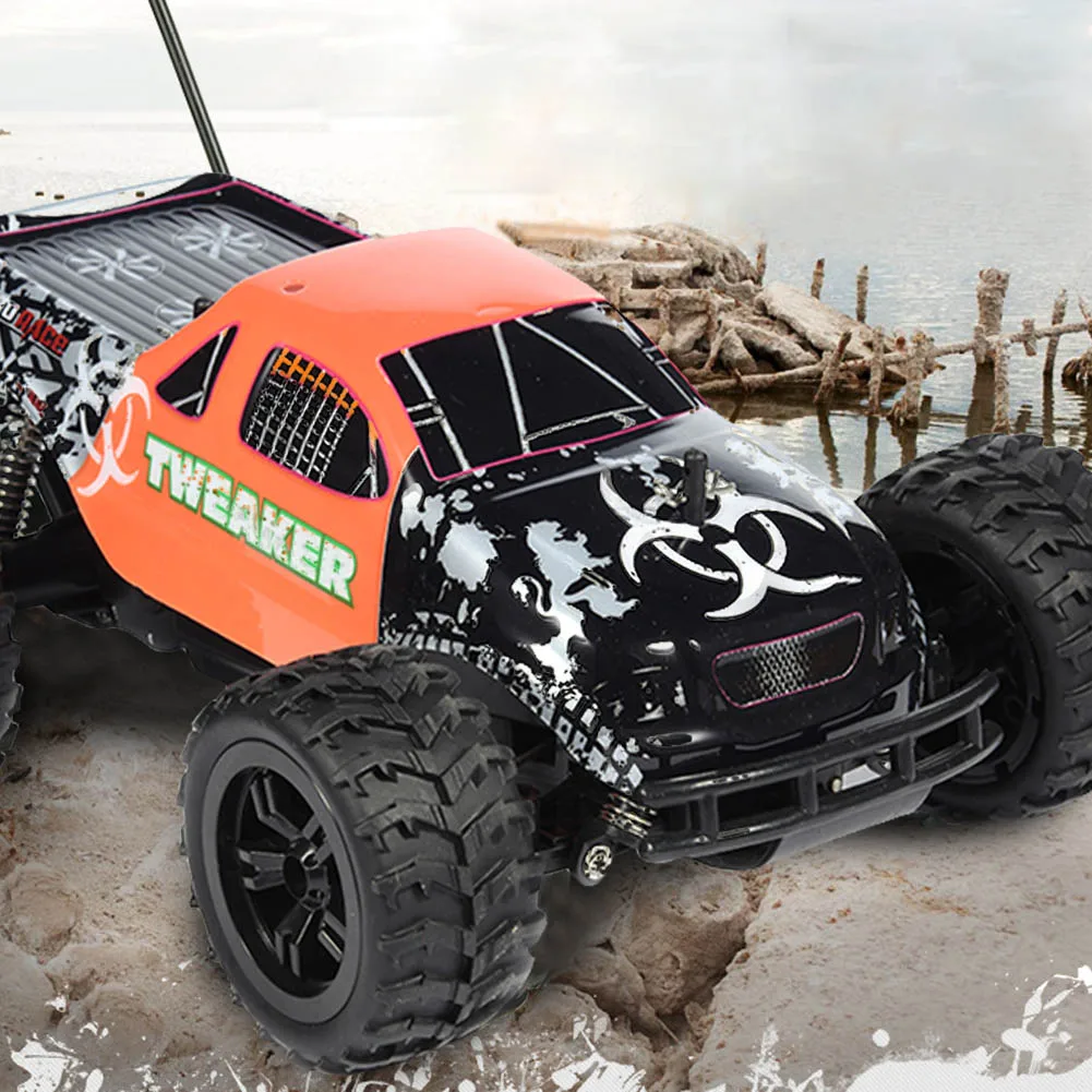 RC Car 1/18 Scale Monster Truck Toy 2.4G Off road Racing Car Remote ...