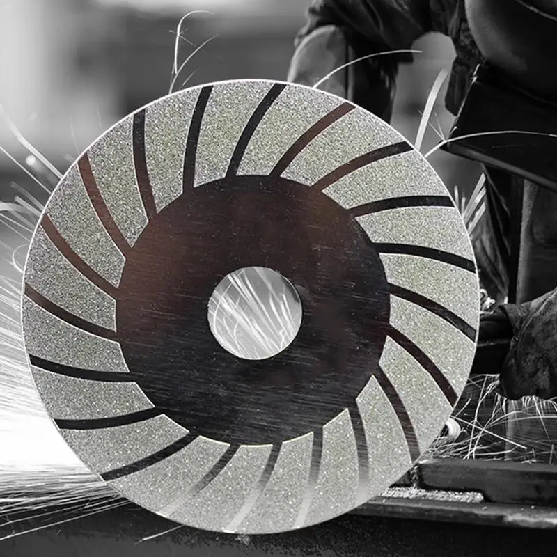 Wheel Grinding Disc Electroplated Diamond Saw Blade Cutting For Angle ...