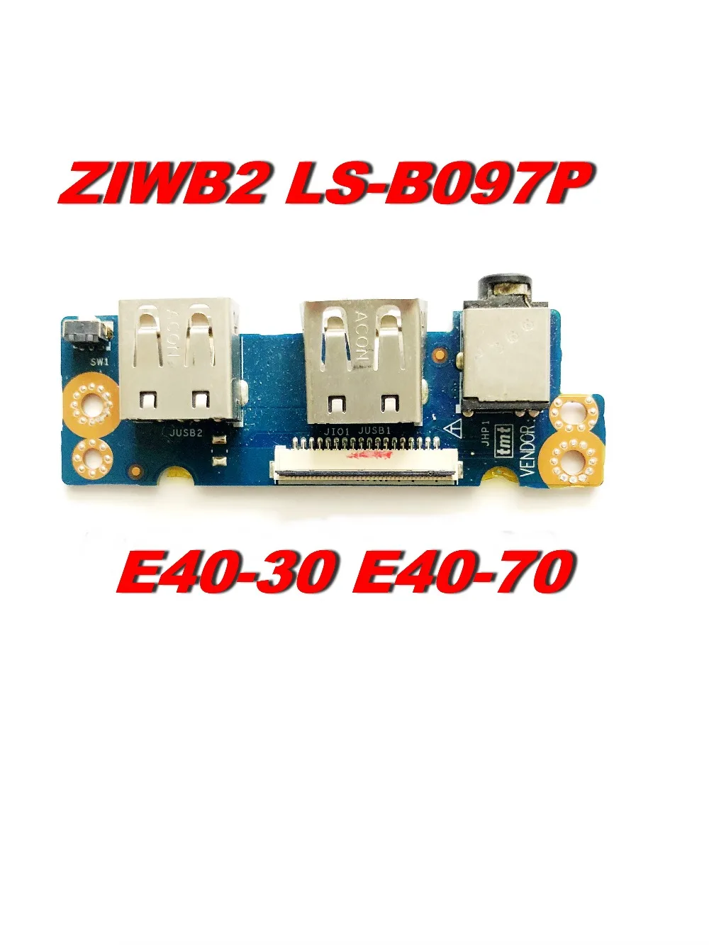 Carte USB pour Lenovo E40 30 E40 70 E40 45 E40 80, carte son audio, panneau ZIWB2 ls b097p ...