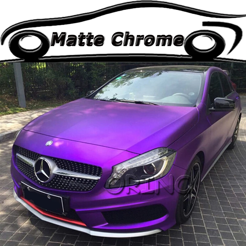 Violet-Matte-Metallic-Car-Wrap-Purple-Metallic-Chrome-Vinyl-Film ...
