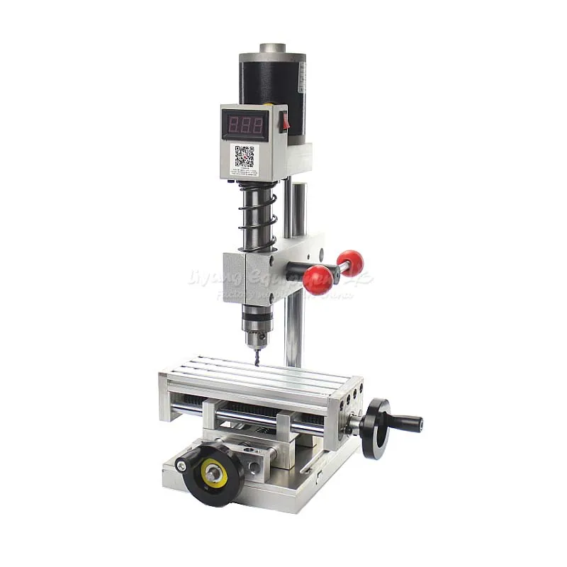 Miniature-precision-Mini-Lathe-bench-drill-Tapping-tooth-machine-with ...