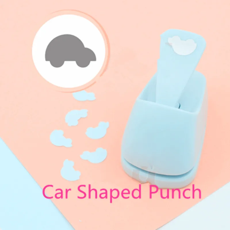 Free Shipping Car shaped save power paper/eva craft punch Scrapbook ...