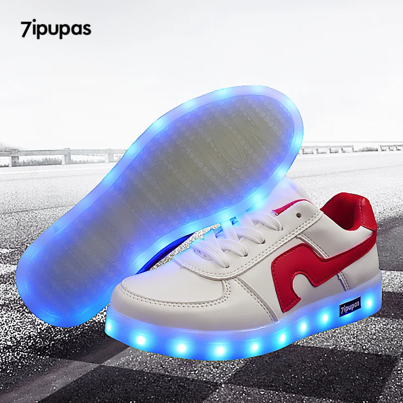 7ipupas Luminous Led shoe for kids unisex superstar Trainers boys girl ...