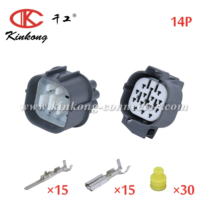 Conectores automotrices impermeables sumitomo de 14 pines 6189 0136 ...