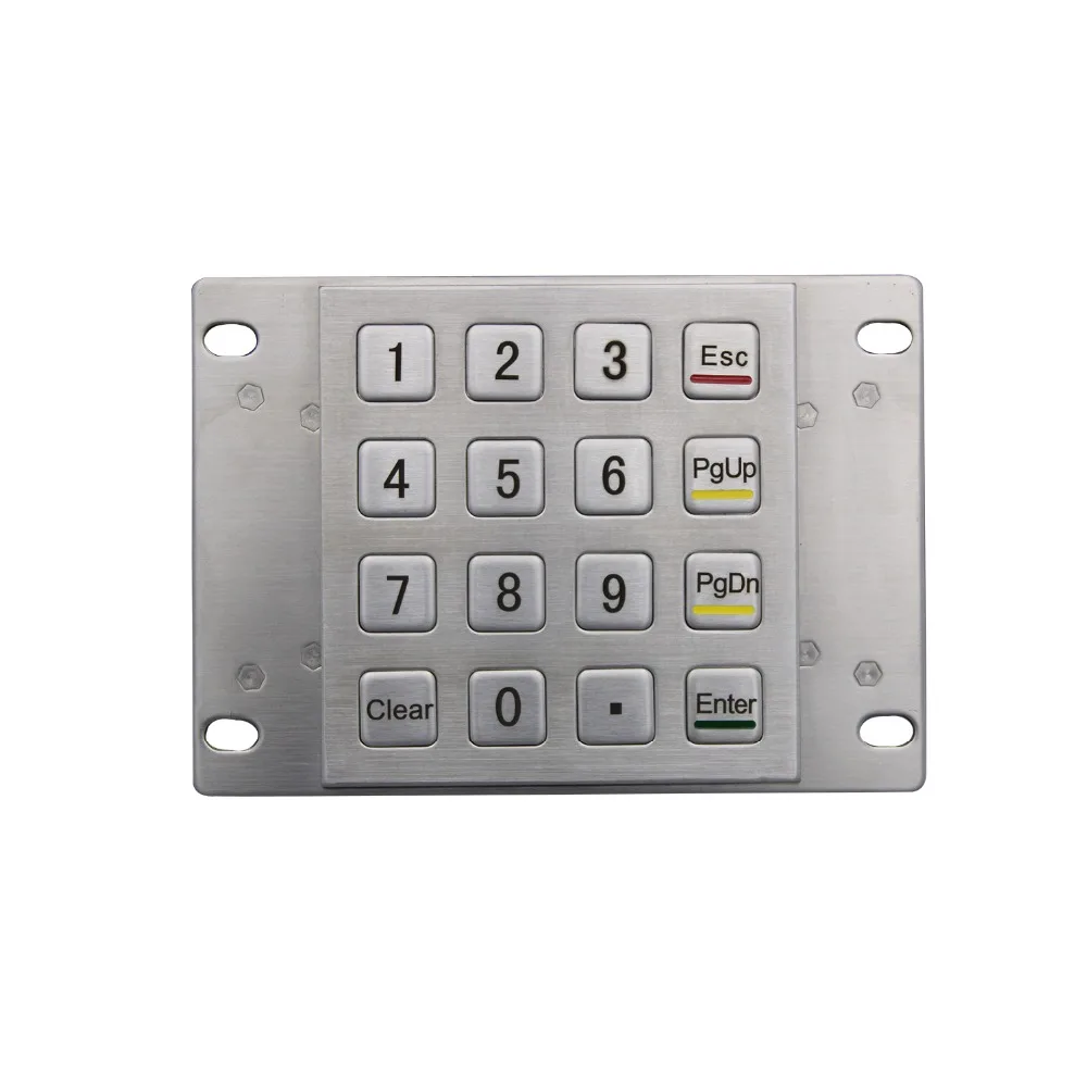 Pin Pad with Waterproof Terminal Keyboards ATM Keypads Military ...