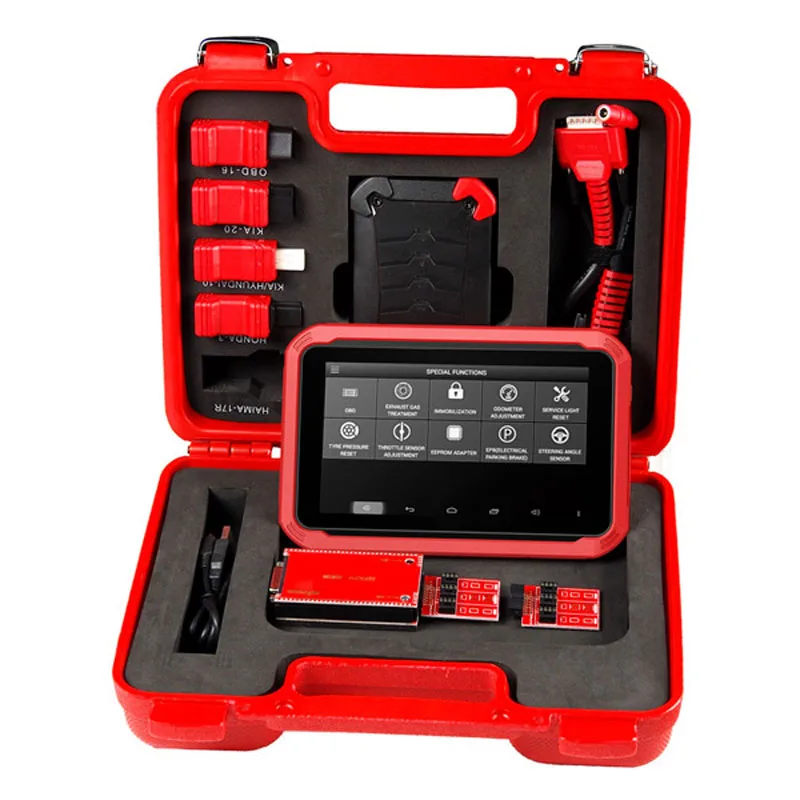 XTOOL X 100 X100 PAD Tablet Key Programmer with EEPROM Adapter Support ...