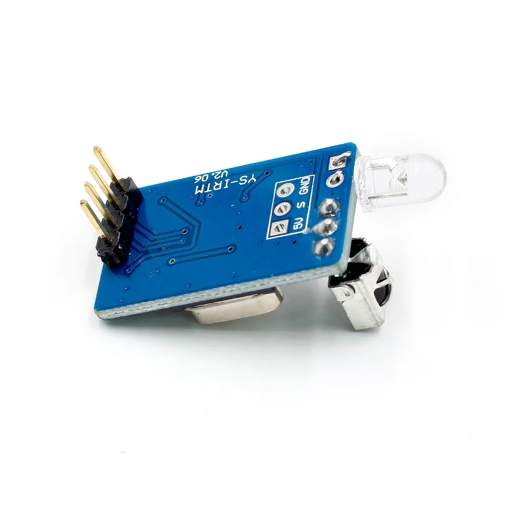 5V IR Infrared Remote Decoder Encoding Transmitter Receiver Wireless ...