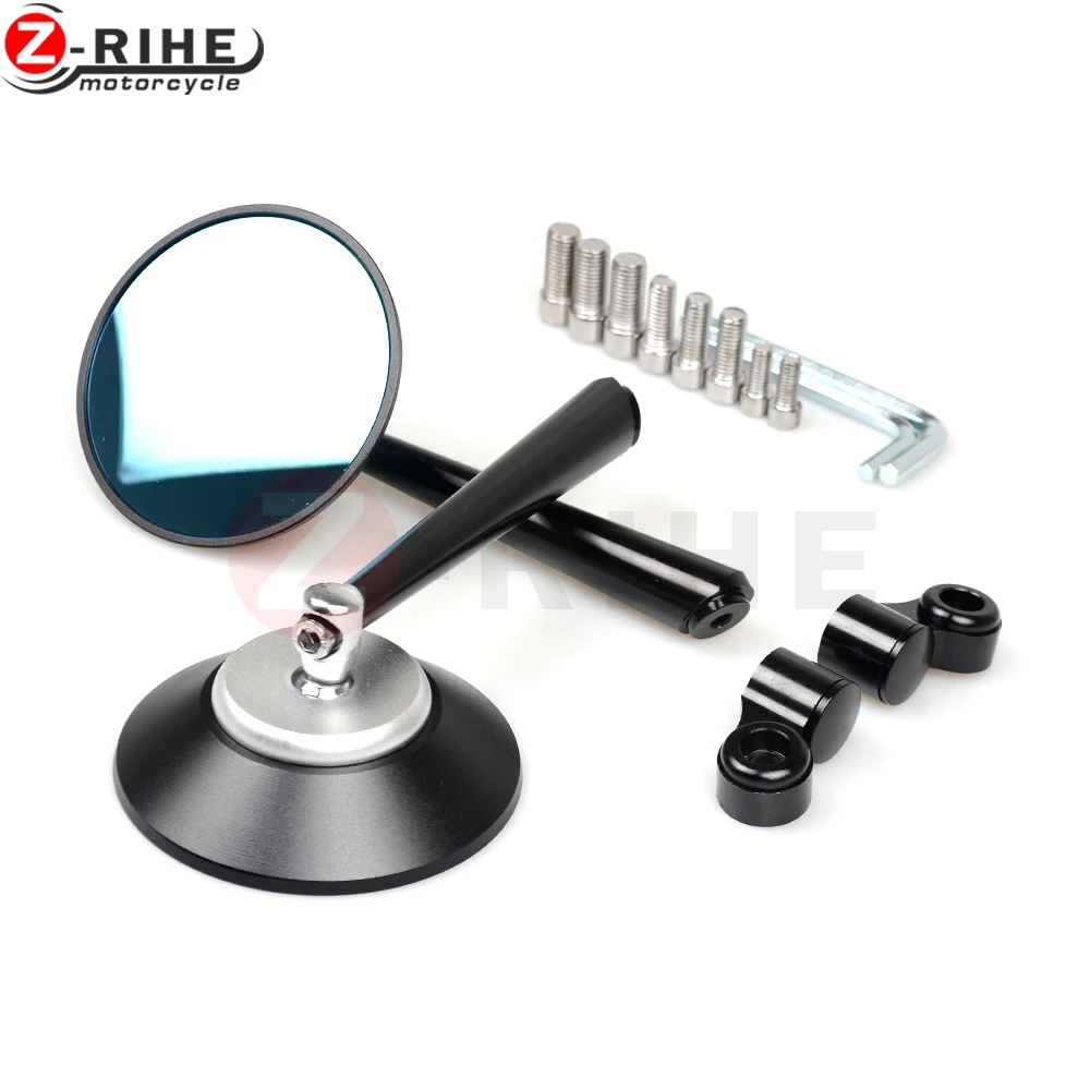 Moto Universal Motorcycle Cnc Aluminium Mirror Motorbike Moto Rearview