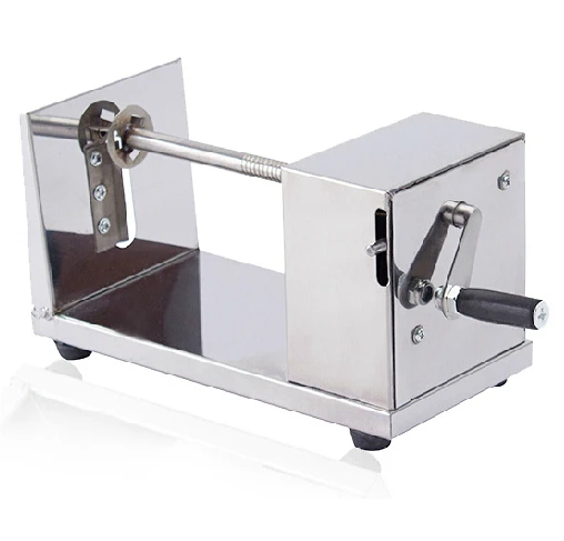 Manual Tornado Potato Machine Spiral Potato Slicer Chips Cutter In