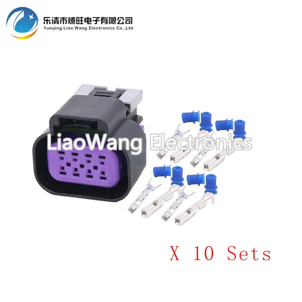10-Sets-8-Pin-Automotive-plug-throttle-plug-with-end-with-Terminal ...
