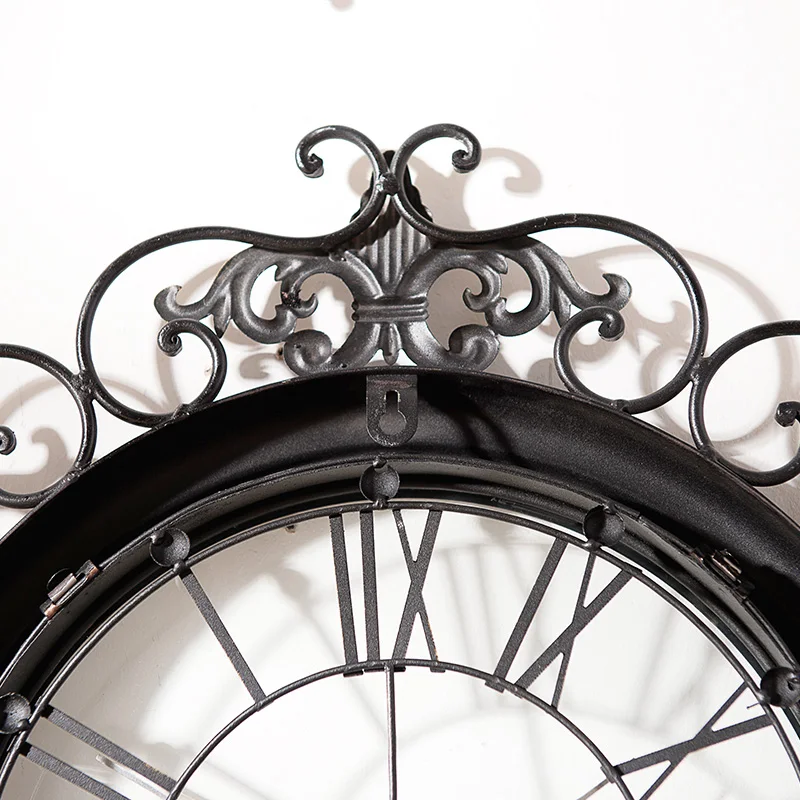 Домашние необычайно креативные декоративные часы в западном стиле настенные часы для гостиной