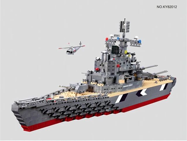 World of Warships - německá Bitevní loď Bismarck - ITALERI 46501 - cs