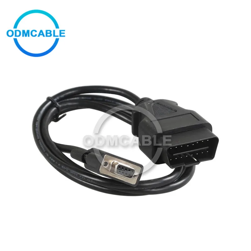 OBD2 16PIN TO DB9 RS232 Cable for Car Diagnostic Adapter| | - AliExpress