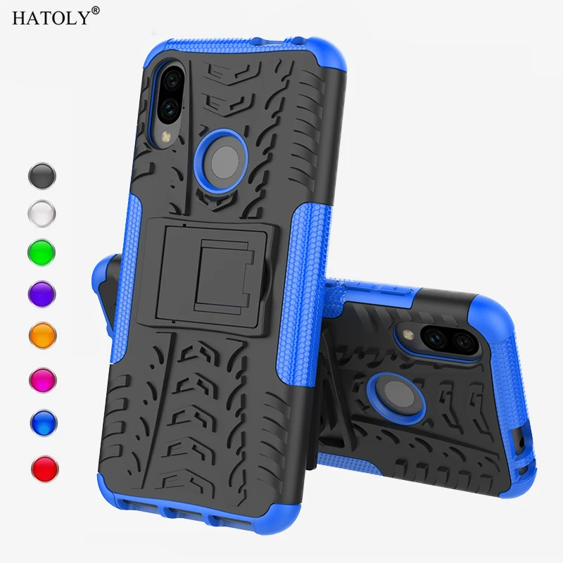 Capa dura de borracha para xiaomi redmi, capa estilo armadura para ...