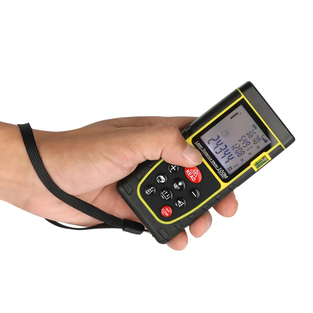 2018 new arrival 40M 60M 80M 100M digital laser meter portable measure ...