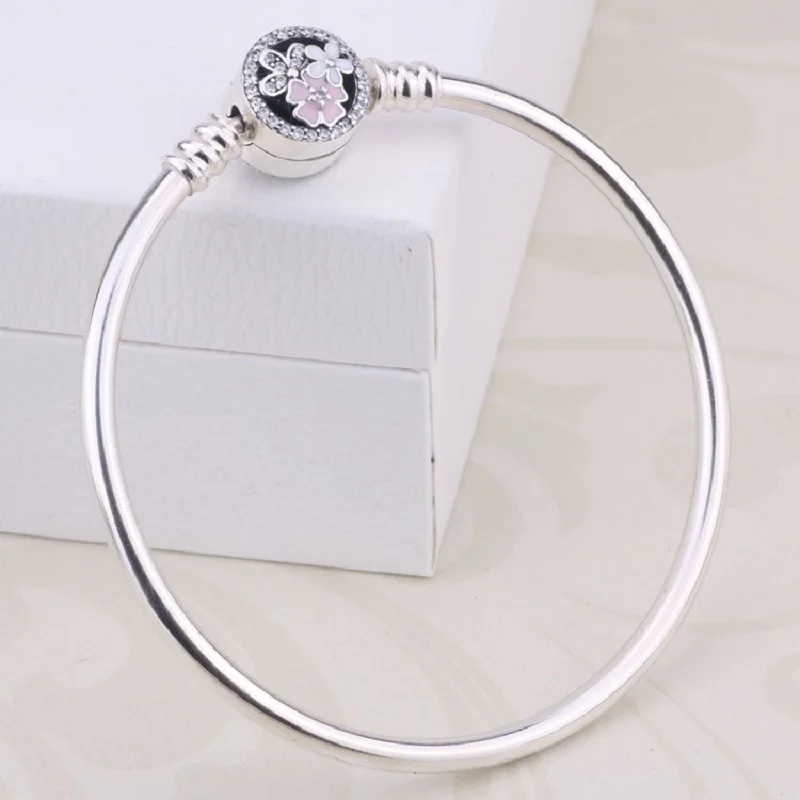 Latest Spring Pandora Bracelet Beads Flower Clip Charm Mixed Enamels ...