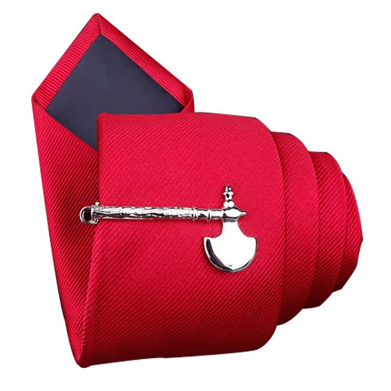 KBAP para hombre Clip de corbata de Metal broche Pin de plata DISEÑO DE ...