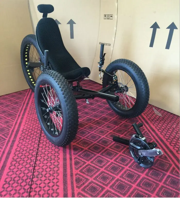 Semi Recumbent Three Wheel Bike