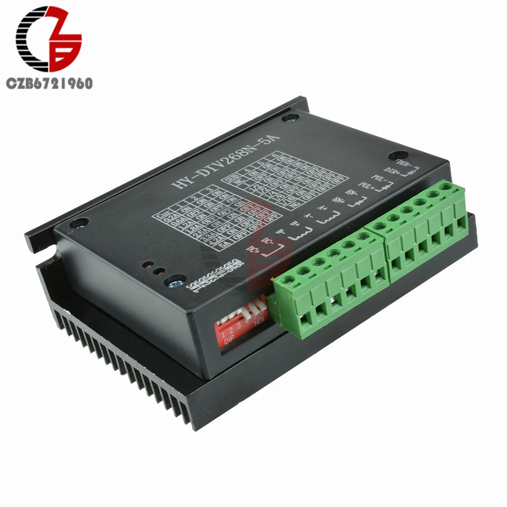 TB6600-4A-5A-1-Axis-Stepper-Motor-Driver-Controller-Board-DC-12V-48V-2 ...