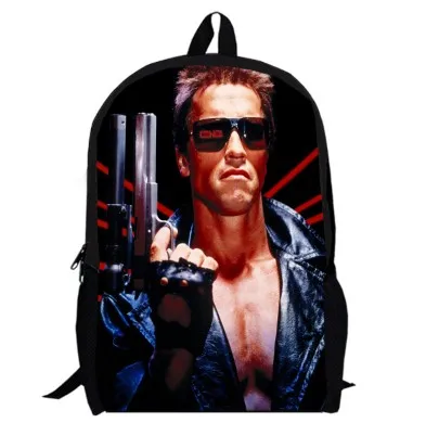 13inch Terminator Backpack for Boys Girls Kids men Bag children primary ...