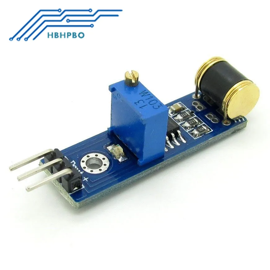 5pcs 801s Wide Range Vibration Shock Sensor Module Analog Output