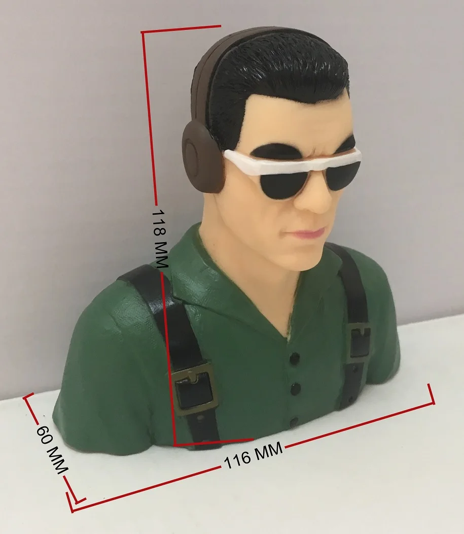 Accesorio modelo RC 1/4 figura piloto de escala para gran avión Hobby ...