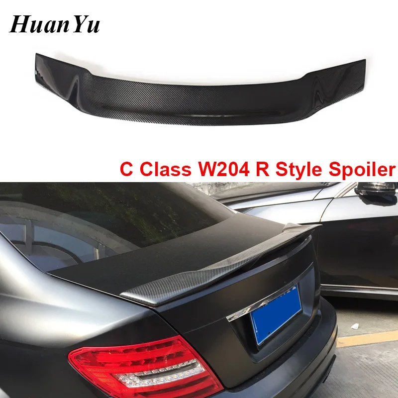 Mercedes-benz-i-in-W204-R-Stil-Bagaj-Spoiler-C-S-n-f-Karbon-Fiber ...