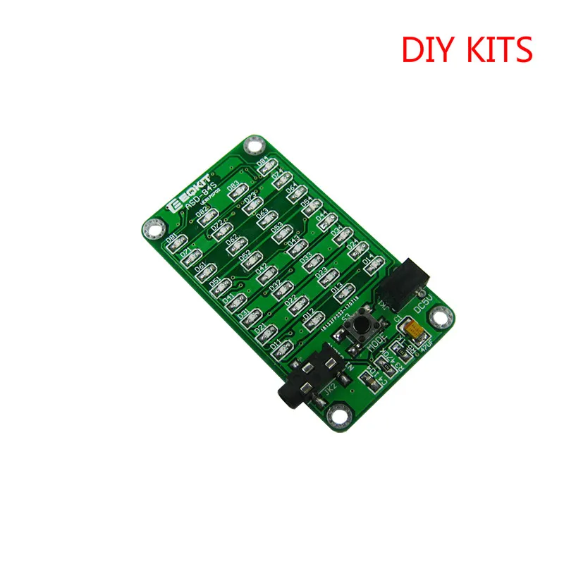 GHXAMP LED Audio Level indicator KIT DIY 8 * 4 Audio Spectrum Indicator ...