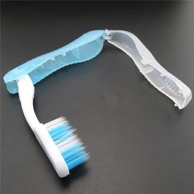 Hygiene Oral Portable Disposable Foldable Travel Camping Toothbrush ...