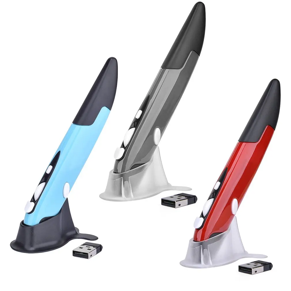 Wireless Pen Mouse PR-03 Universal 4 Keys 1600DPI Wireless Stylus Pen ...